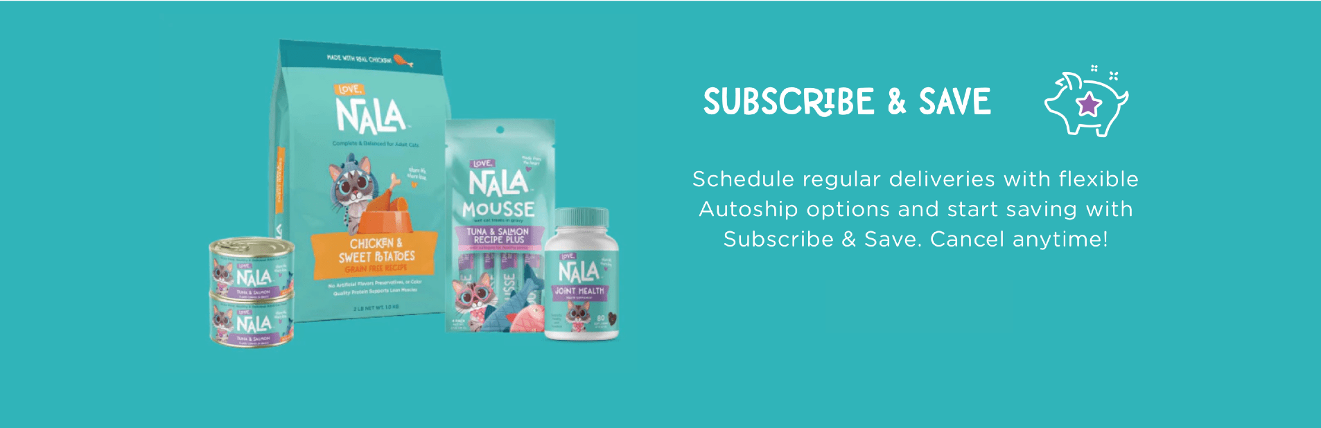 Natural Cat Food | Subscribe - Love Nala
